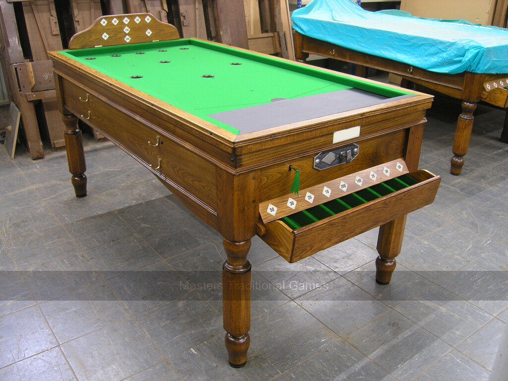 Jelks Bar Billiards Table - refurbished / restored