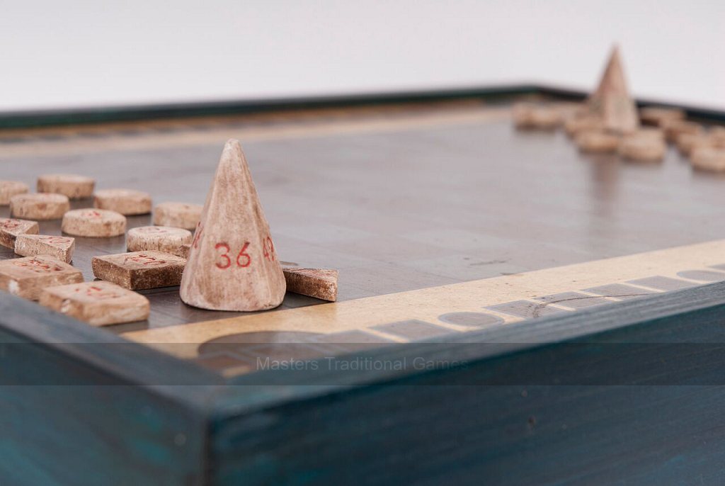 Checkerboard chess-like game with triangle pieces : r/boardgames