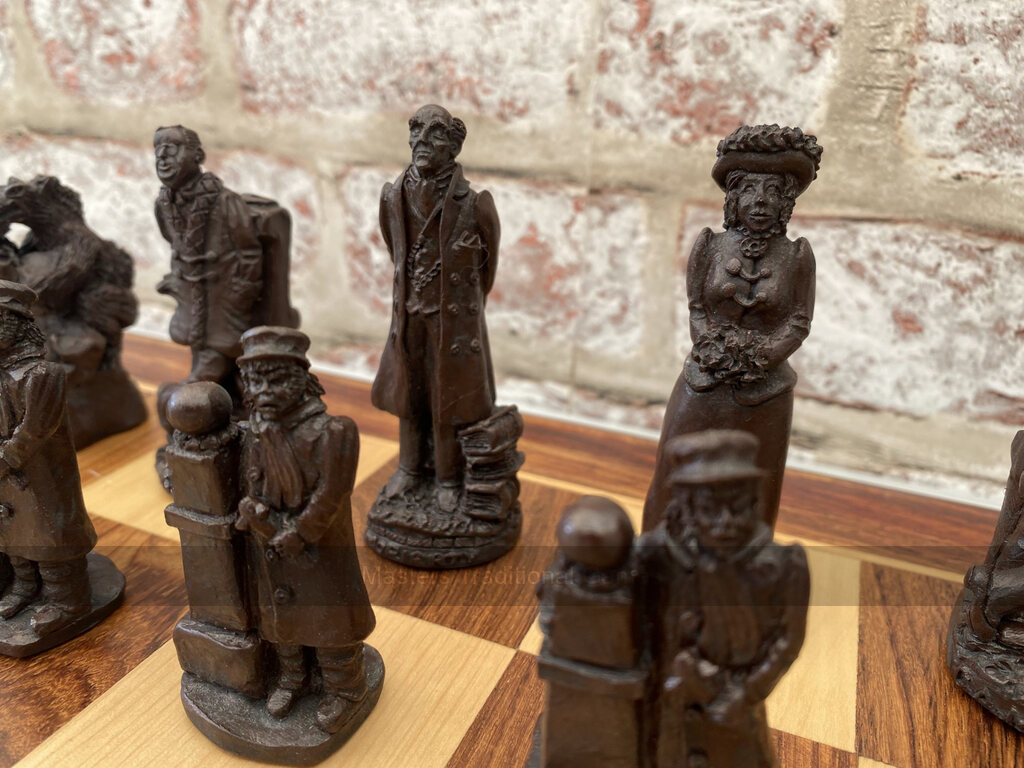 Berkeley Chess Sherlock Holmes Chess Pieces - 6 inch King