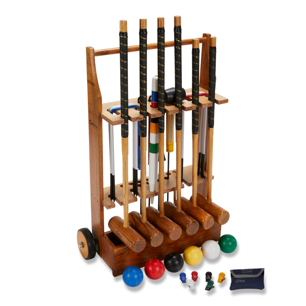 Croquet Trolley Stand - 4 or 6 players