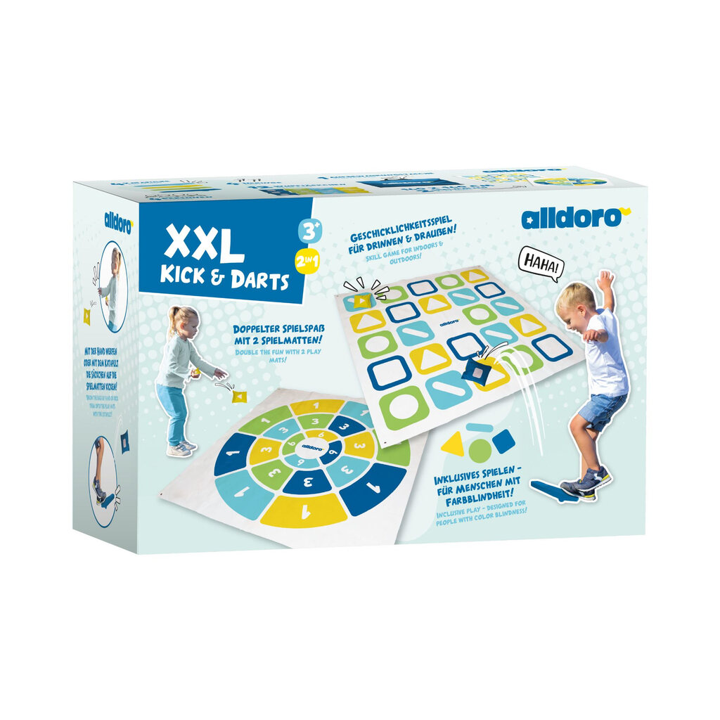 XXL Kick & Darts - 160 x 160cm mats