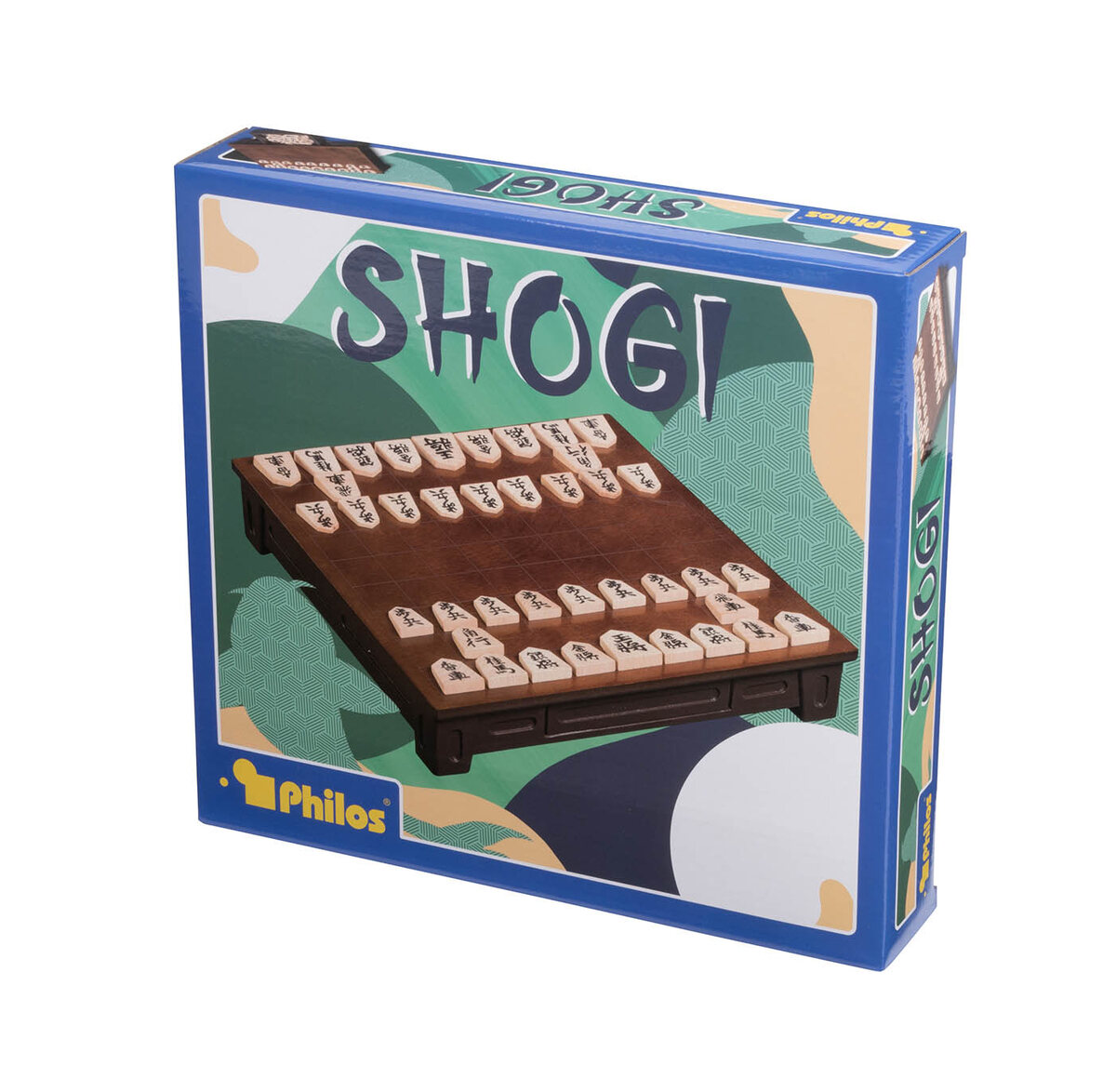 Philos Shogi Set With Raised Wooden Board & Storage Drawer